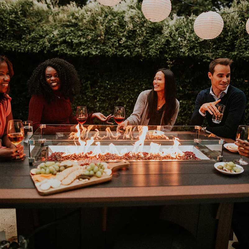 Shop Amish High End Patio Fire Tables | Nationwide Shipping | snyders ...