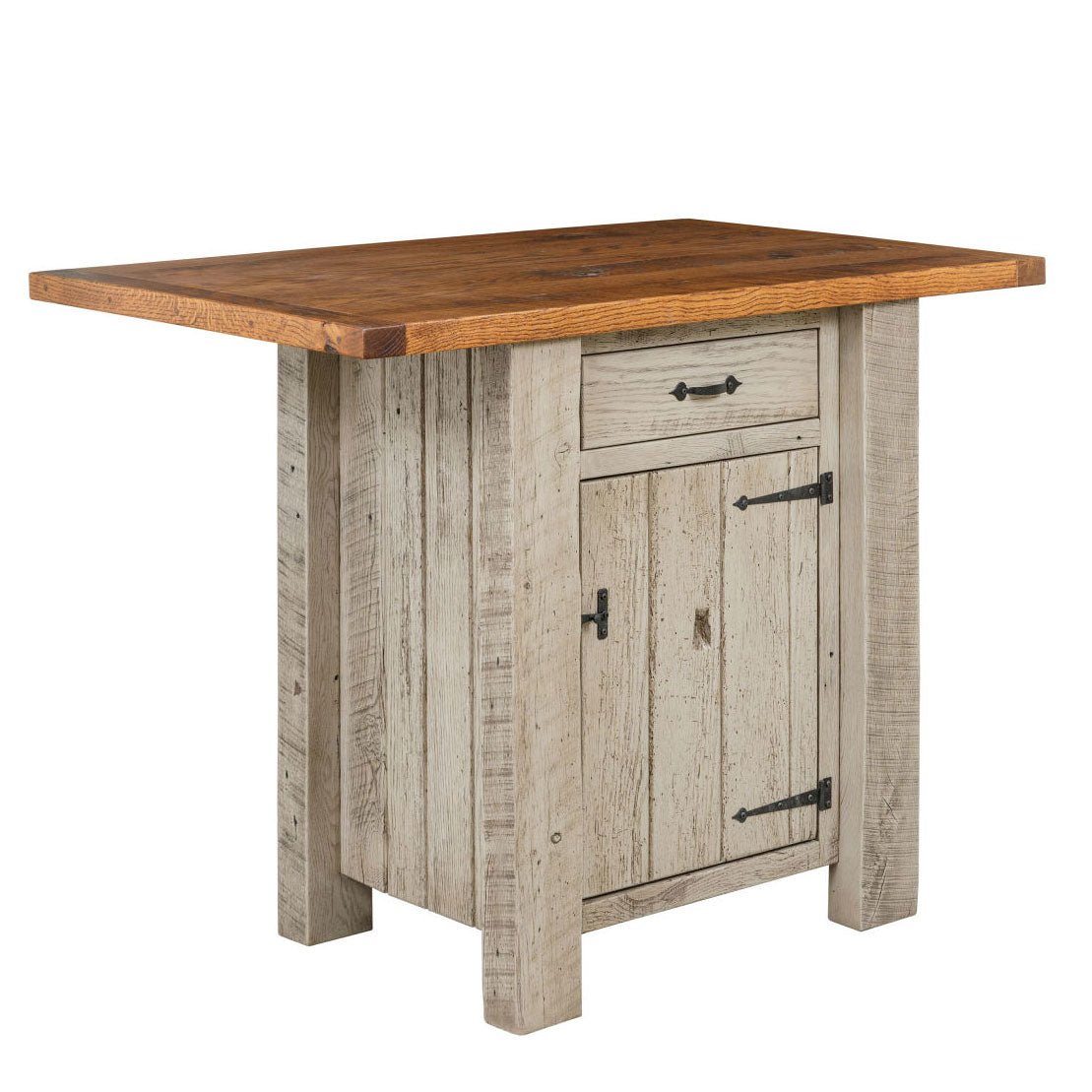 Barnwood 1-Door Island - snyders.furniture