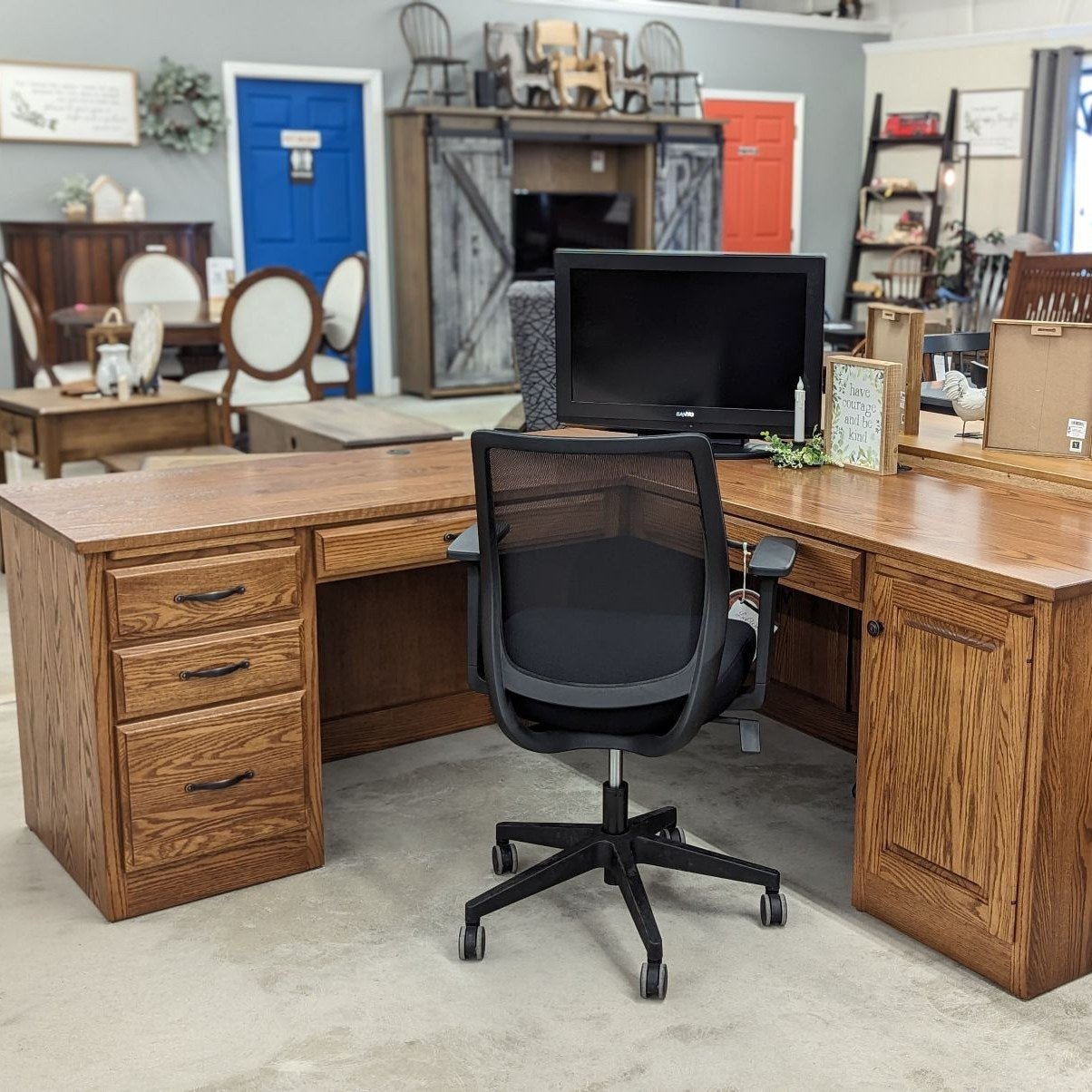 Amish Made Computer Desks Lancaster PA | Snyder's Furniture - snyders ...